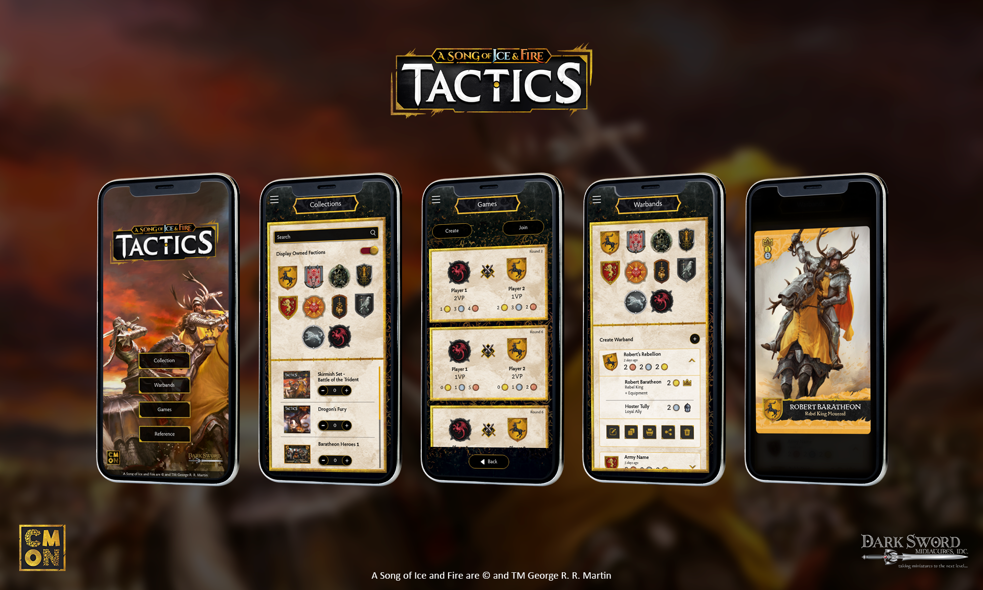 A Song of Ice & Fire: Tactics - A Tabletop Miniatures Skirmish Game by ...
