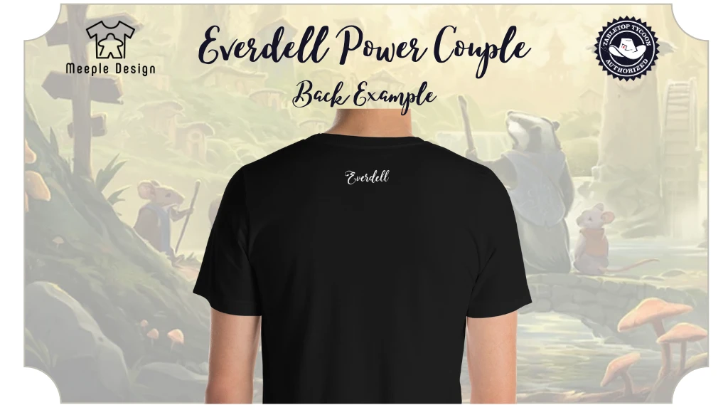 Everdell Power Couple - Meeple Design Apparel by Meeple Design - Gamefound