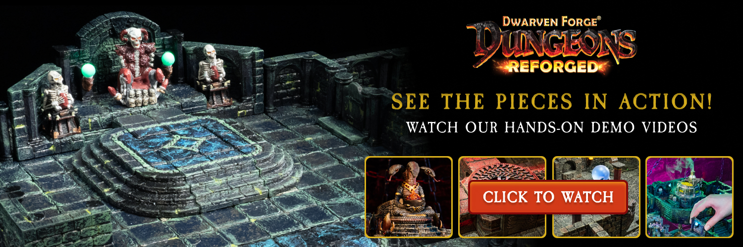 Dungeons Reforged - Hand Painted Modular Terrain by Dwarven Forge ...