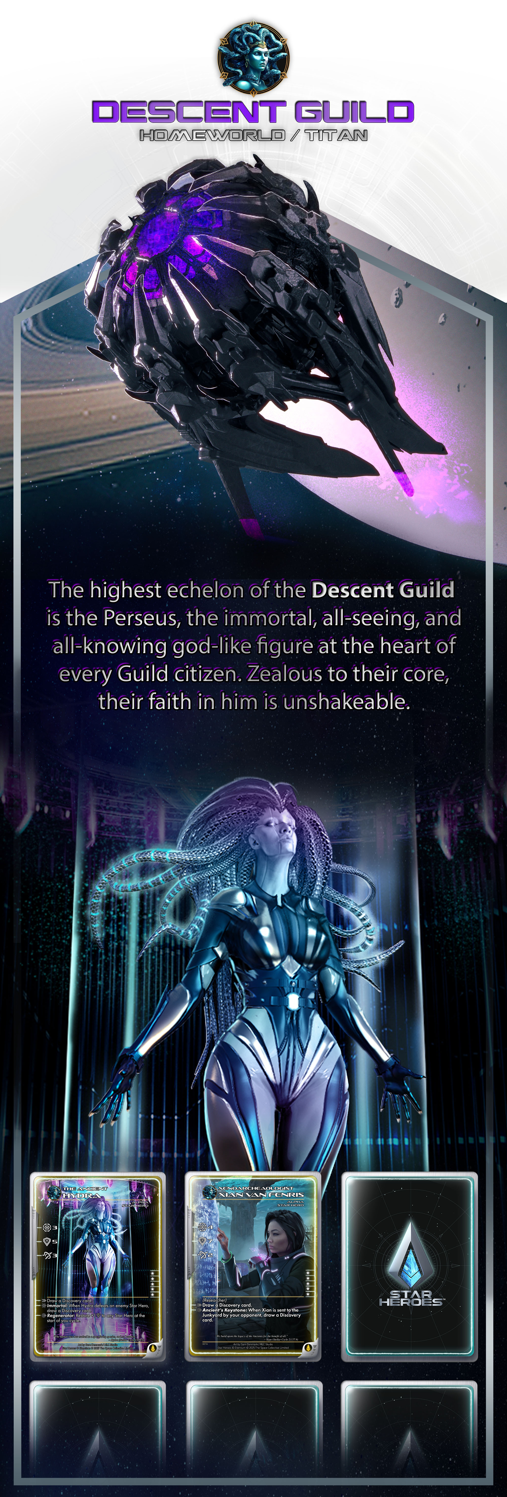 Star Heroes - Eternium (4X TCG) by The Space Collective - Gamefound