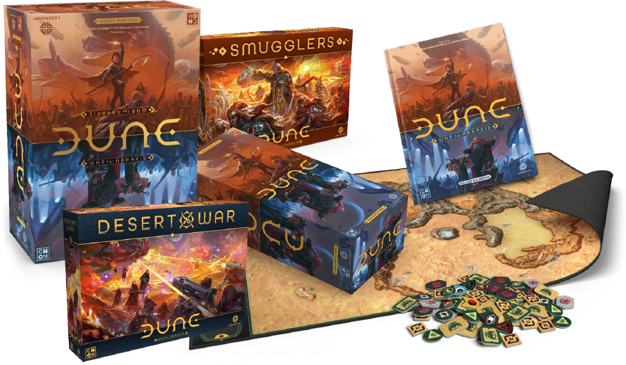 Dune: War for Arrakis - Desert War by CMON - The Desert War Has Begun! - Gamefound