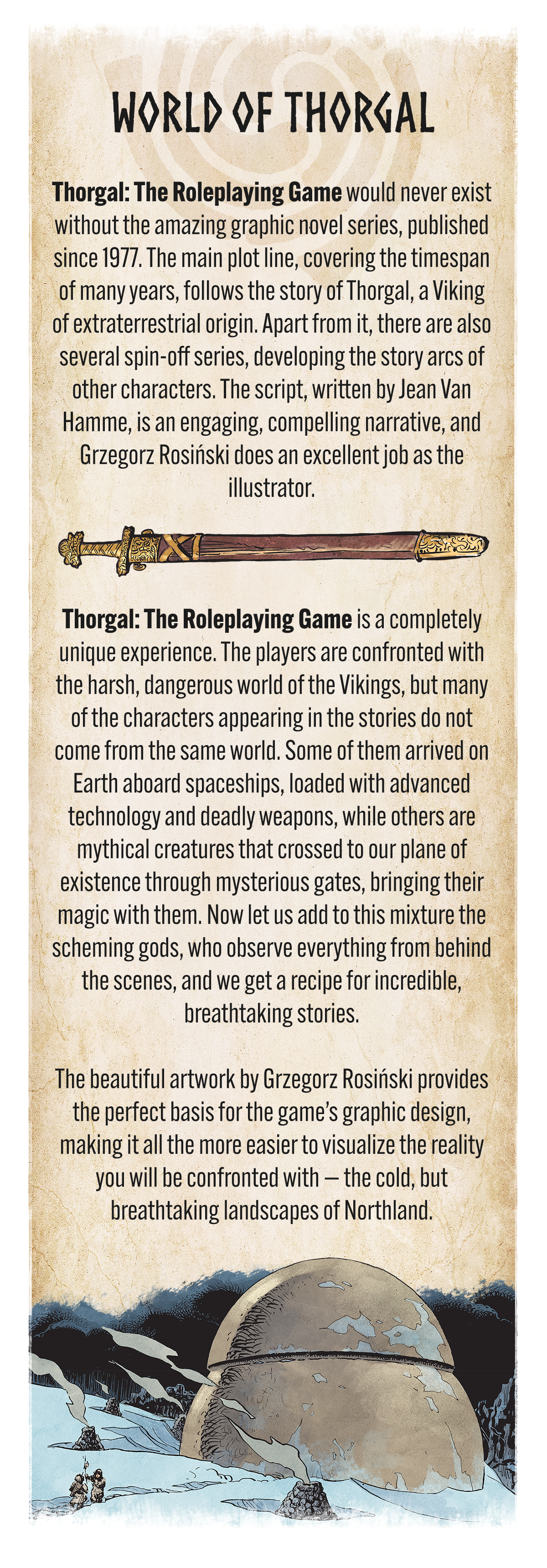 Thorgal: The Roleplaying Game by Dark Rabbit - Gamefound