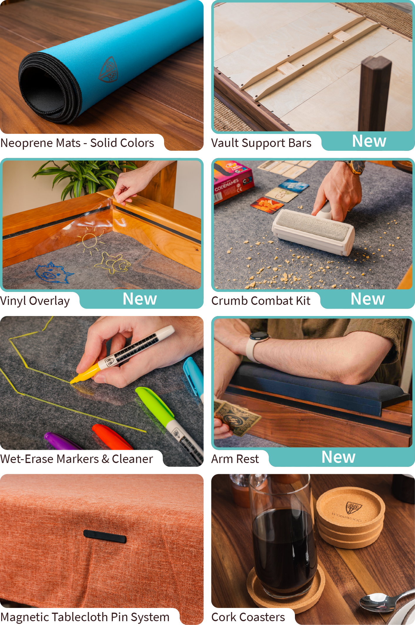 The Modular Gaming Table: New Year Deals for 2025 by Wyrmwood - Gamefound