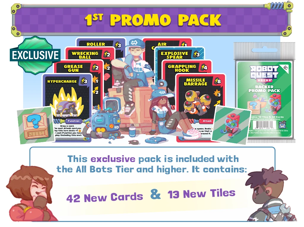 Robot Quest Arena: Bot Battle by Wise Wizard Games - Gamefound