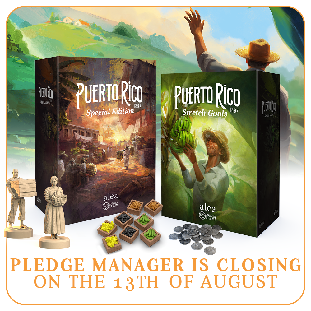 Puerto Rico Special Edition by Awaken Realms - Pledge Manager CLOSING date / New component ...