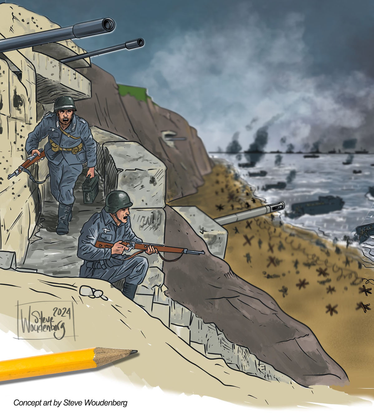 Clash - D-Day Special edition by Elwin Klappe - Gamefound