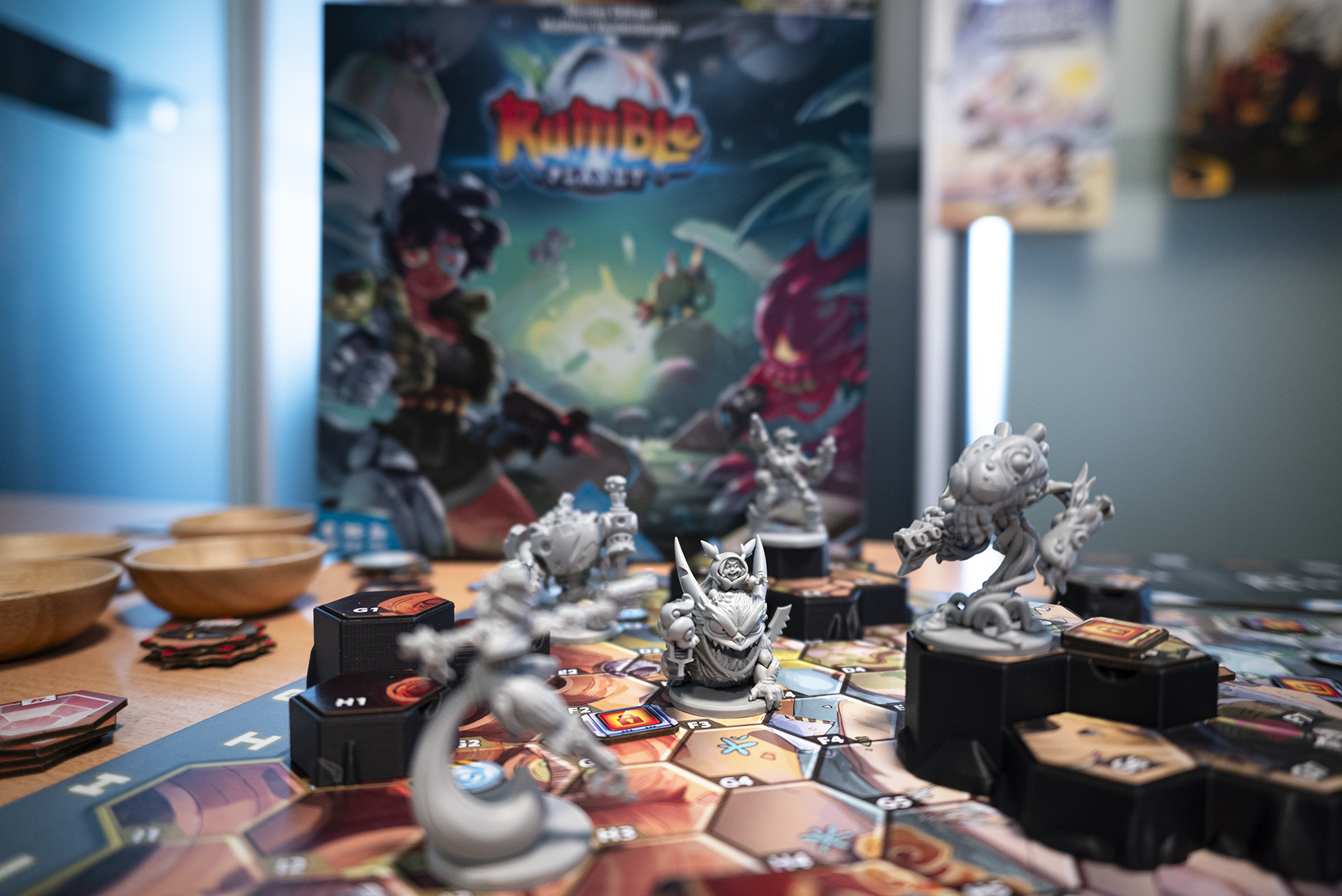 Rumble Planet by Ankama Boardgames - Thank you! - Gamefound