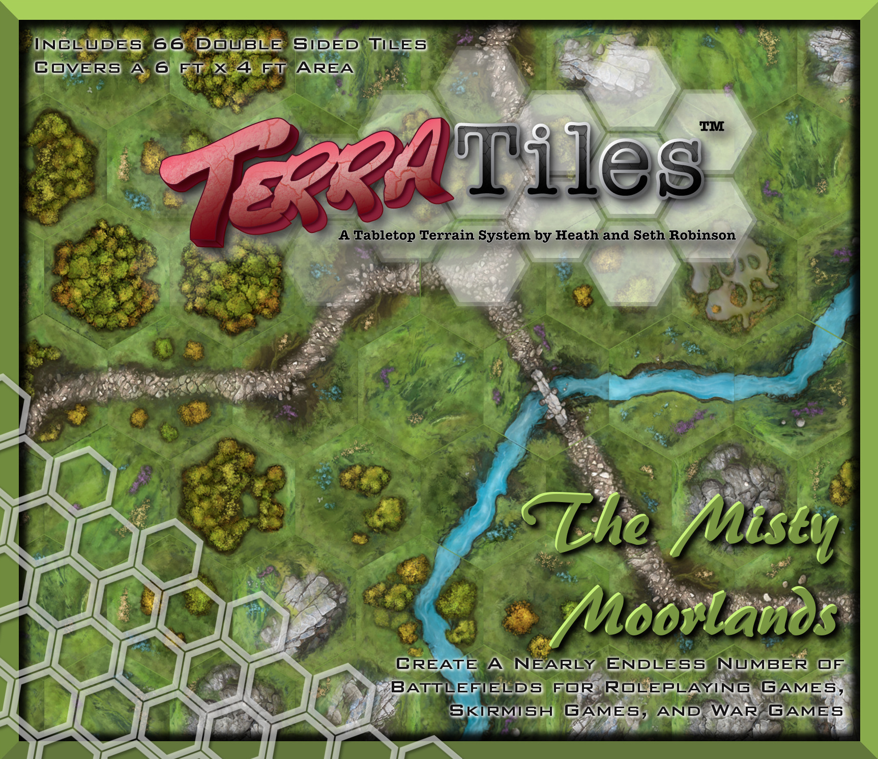 TerraTiles: Hexagon Terrain Tiles for RPGs and Wargames by Ravenkeep ...