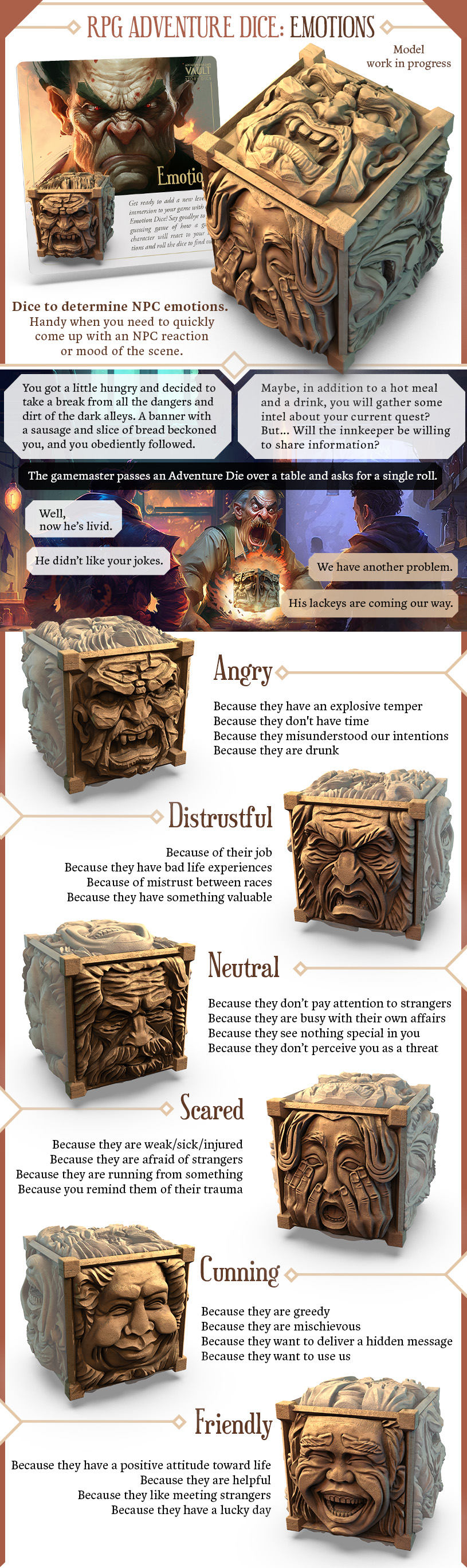 AR Vault: Story Dice by Awaken Realms - Pre-campaign update #1 / We ...