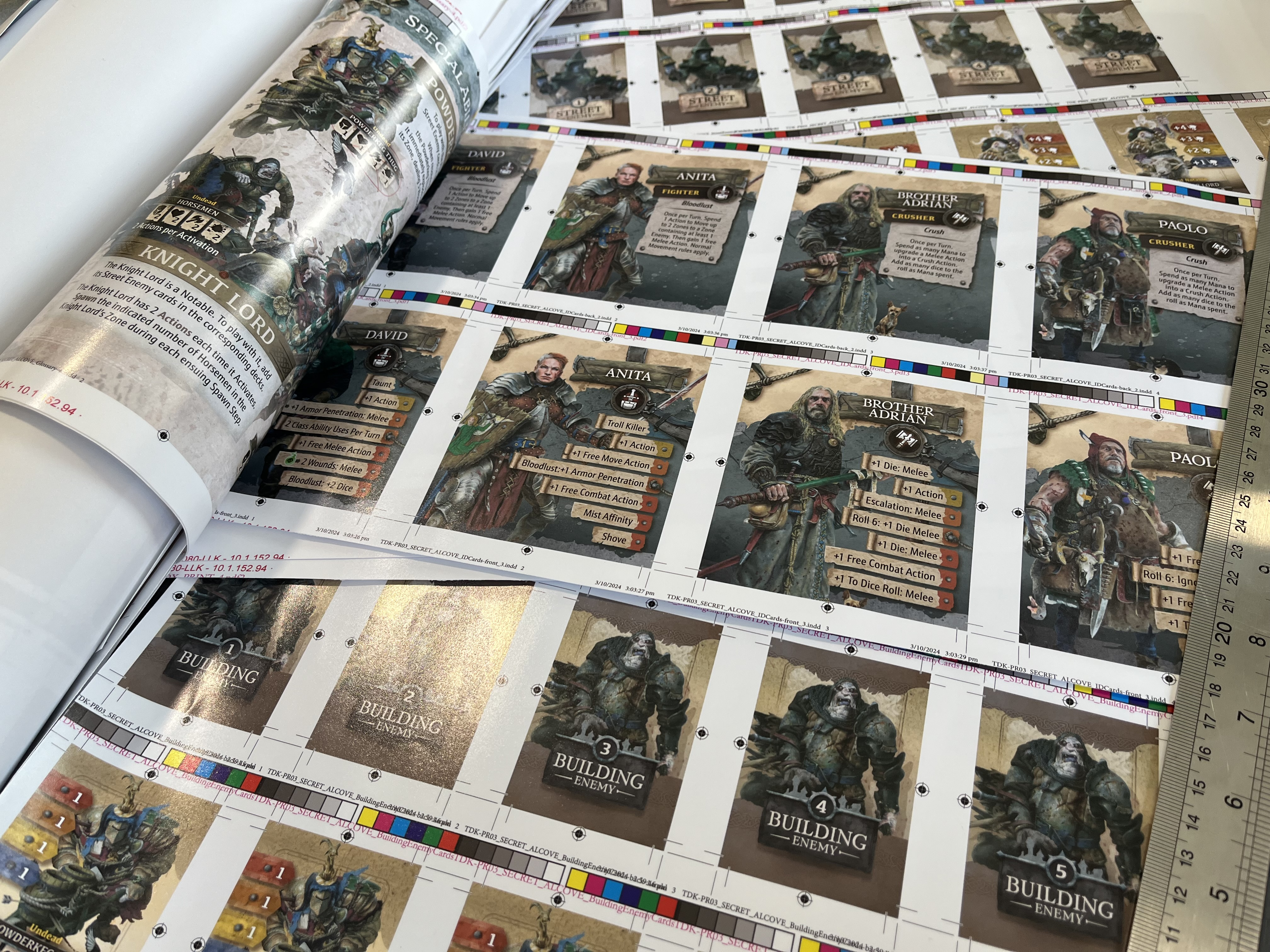 The Dead Keep by CMON - A Look at the Physical Print Proofs - Gamefound