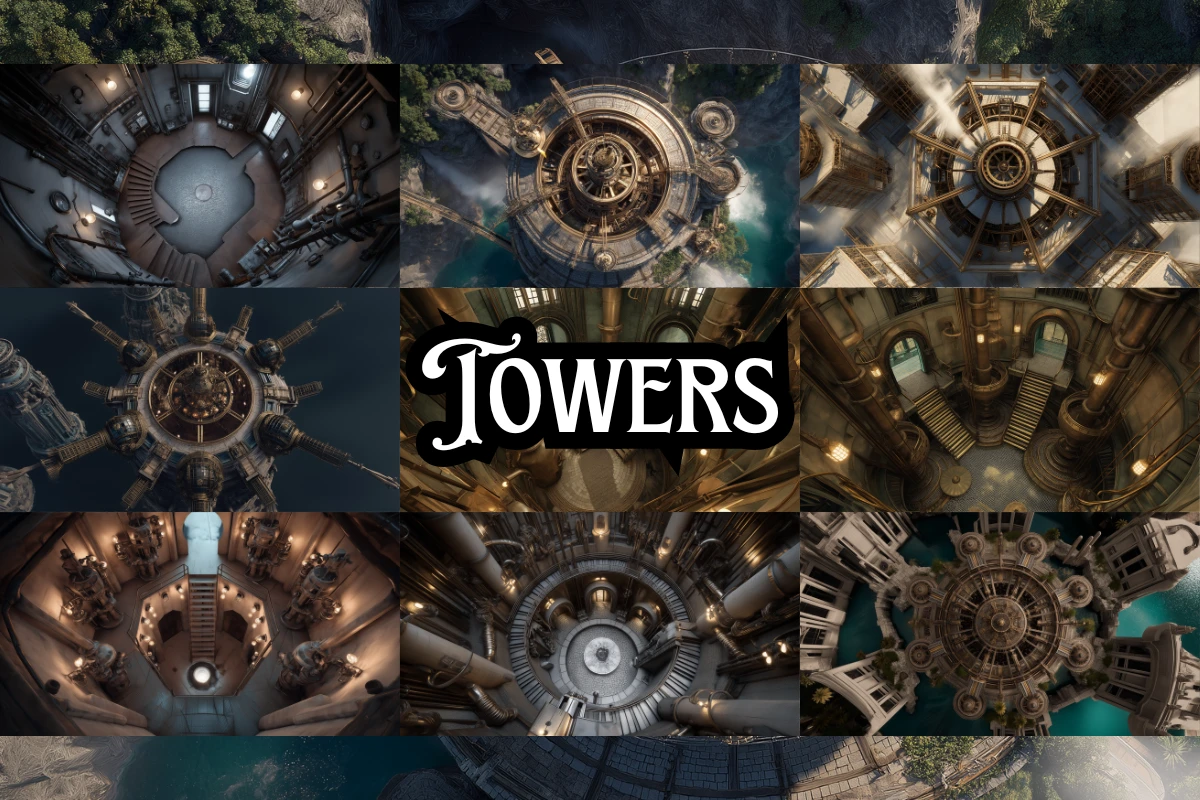 450 Steampunk Battle Maps for TTRPG and VTT by Agnesagraphic - Gamefound