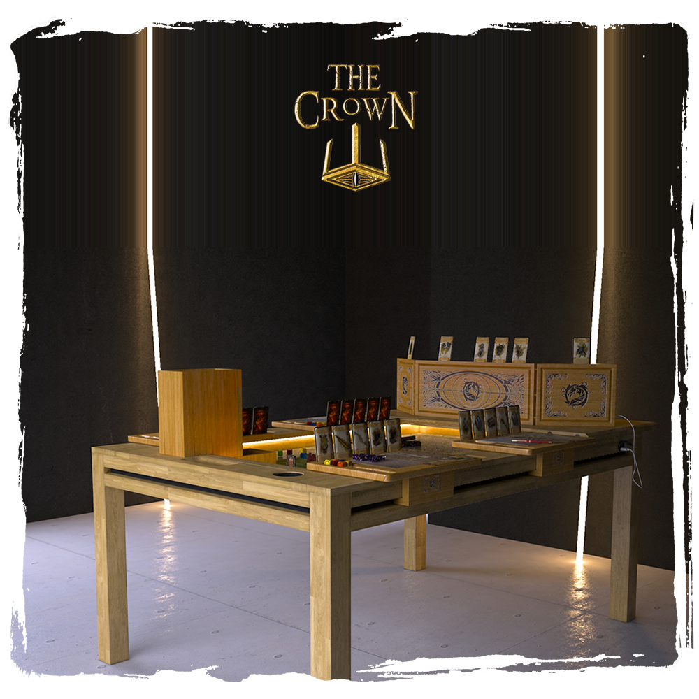 Tailor-made Board Game Tables by The Crown - Day 9 Update - Experience gaming in unparalleled ...