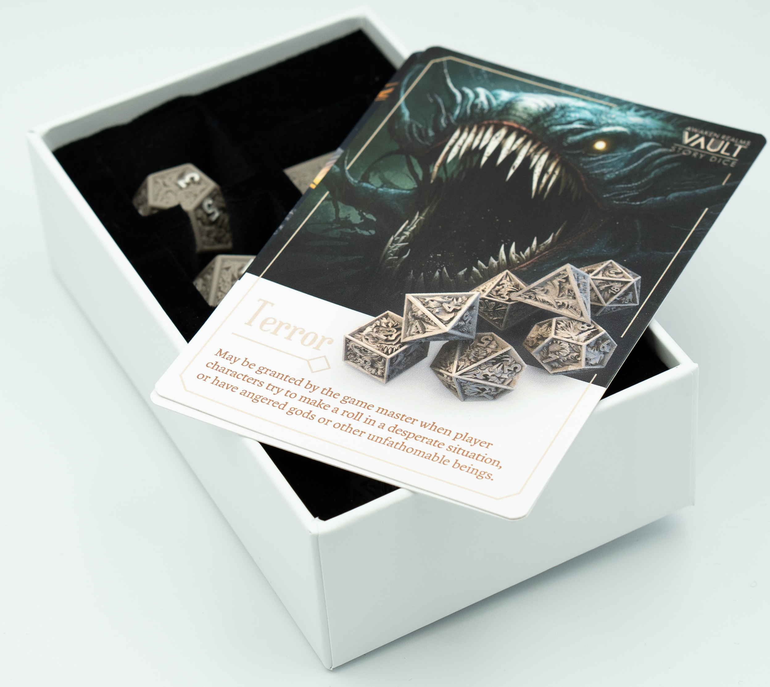 AR Vault: Story Dice by Awaken Realms - The Pledge Manager closes on ...