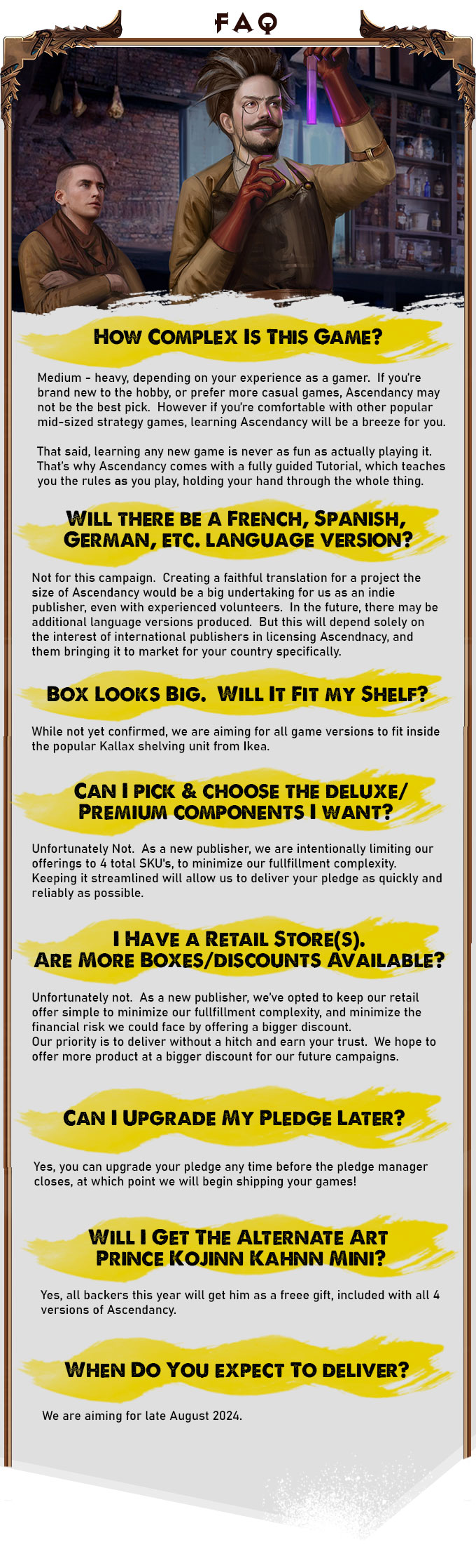 Ascendancy by OneMoreTurnGames - Gamefound