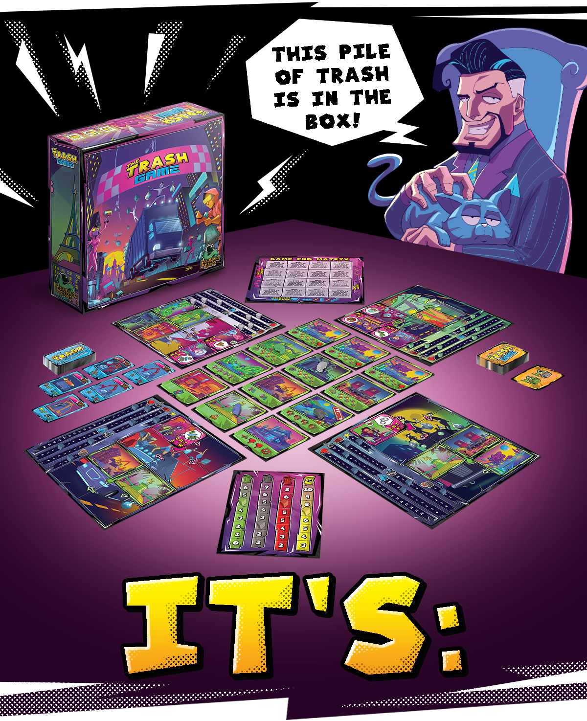 The Trash Game by Eely River Games - Gamefound
