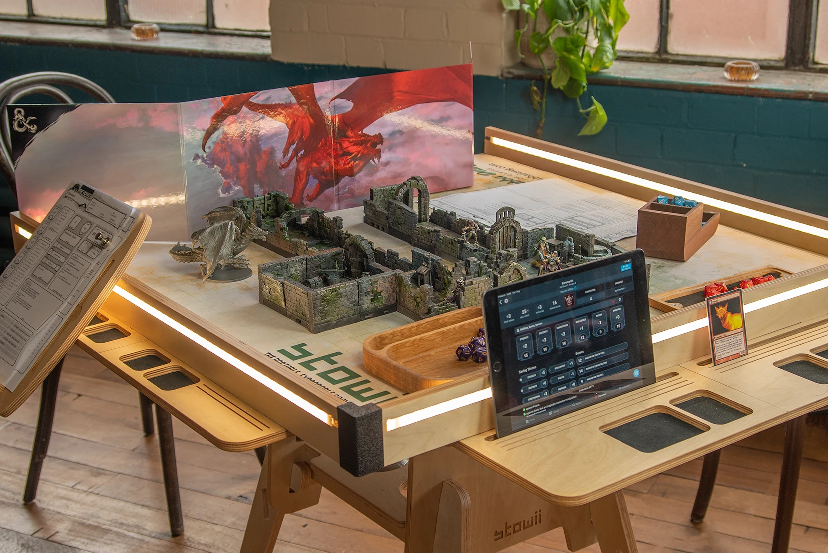 Stowii - The Portable, Adaptable, Foldaway Gaming Table That's Game For ...