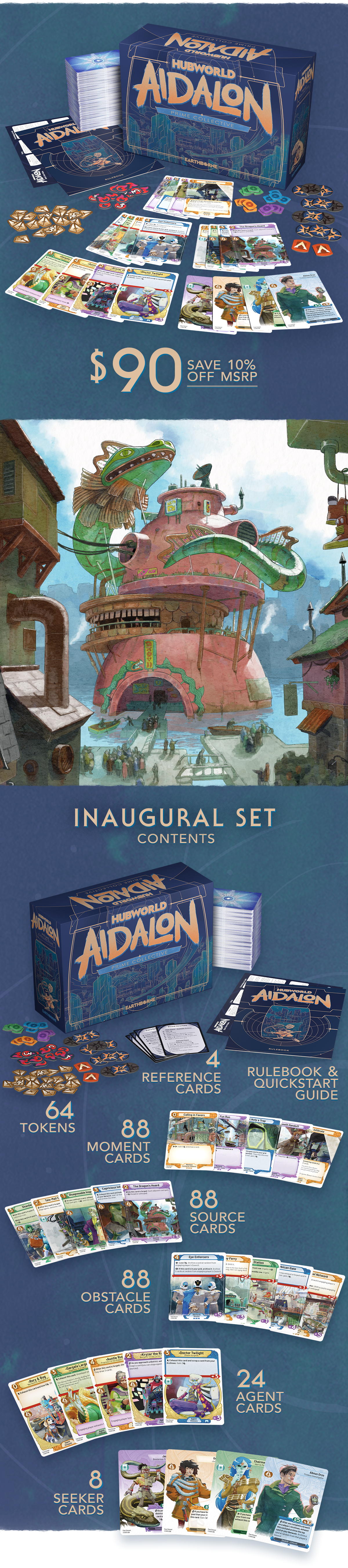 Hubworld: Aidalon by Earthborne Games - Gamefound