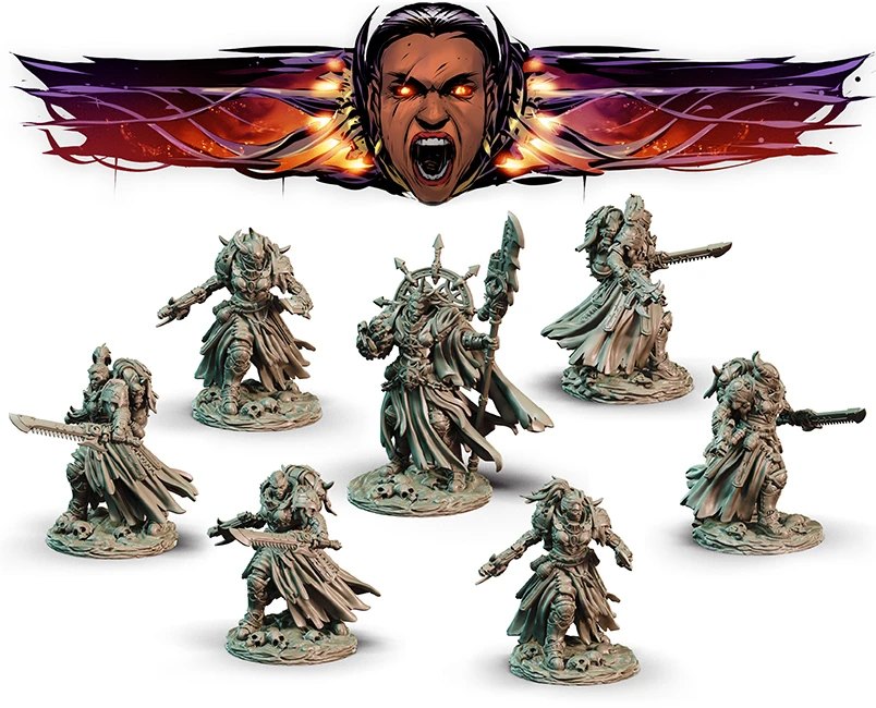 Ravaged Star: Armies of the Veil-Touched by MiniWarGaming - Gamefound
