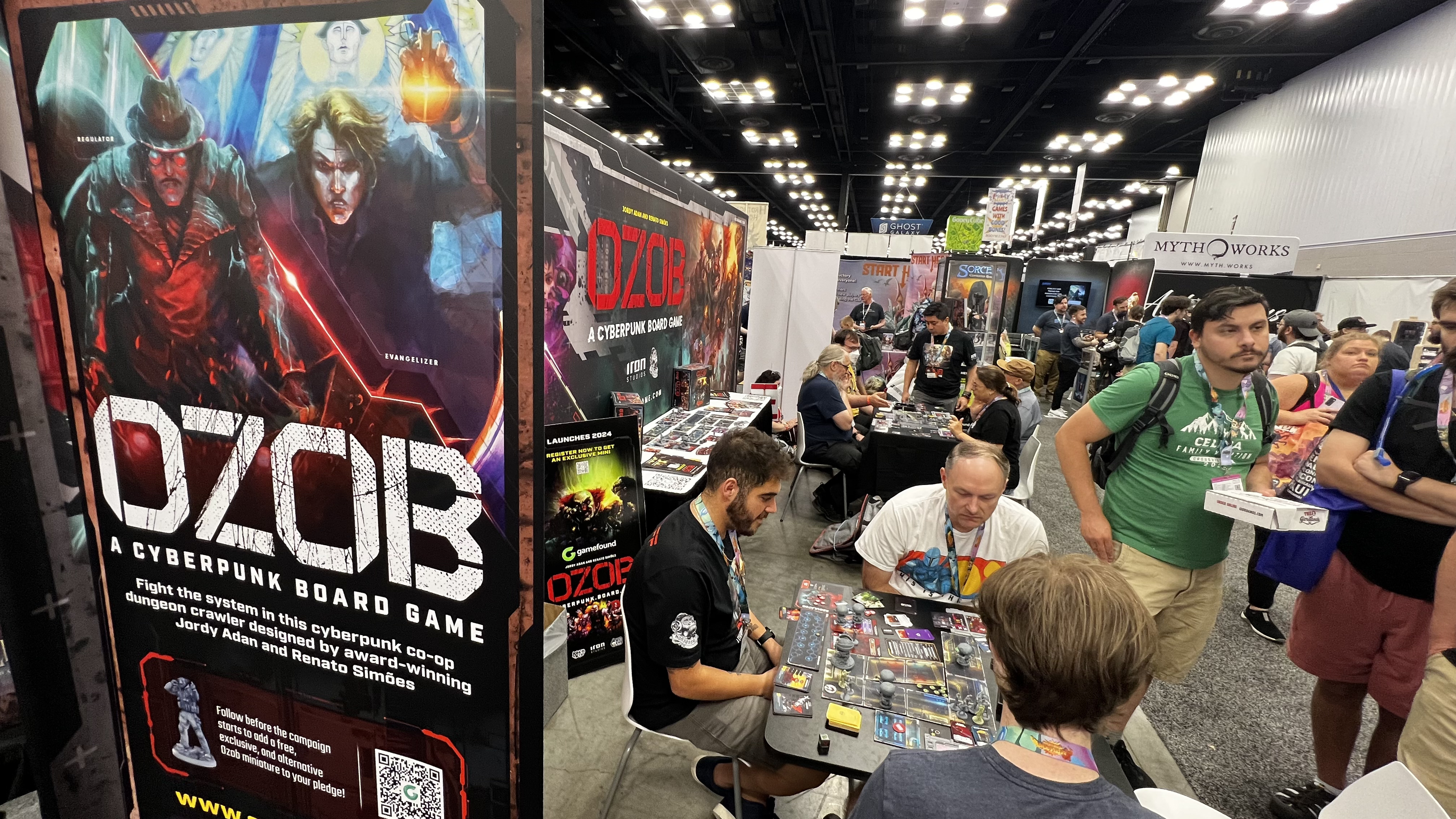 Ozob: A Cyberpunk Board Game by Nonsense Creations - Ozob at Gen Con ...