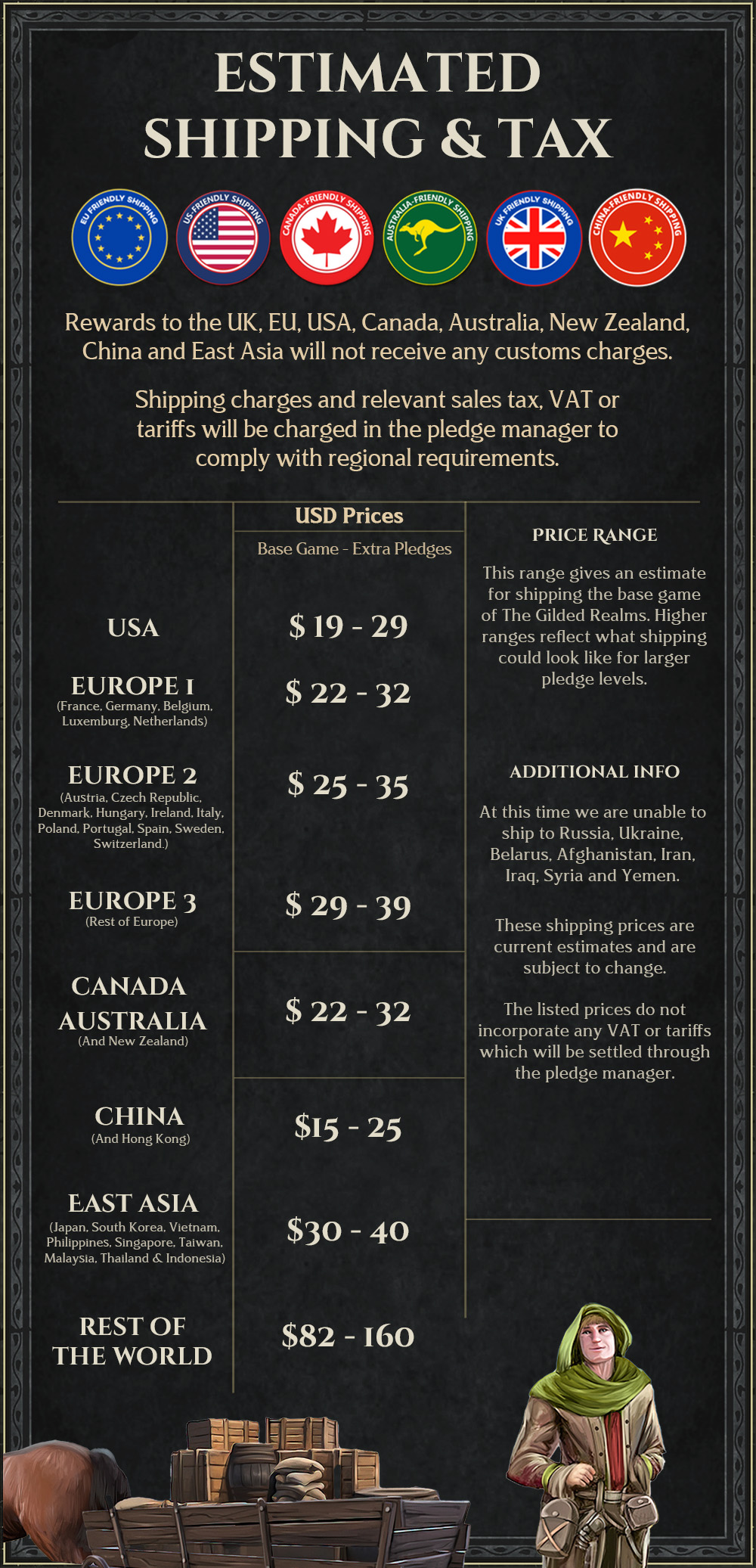 The Gilded Realms: International Print & Expansion by Sandtime - Gamefound