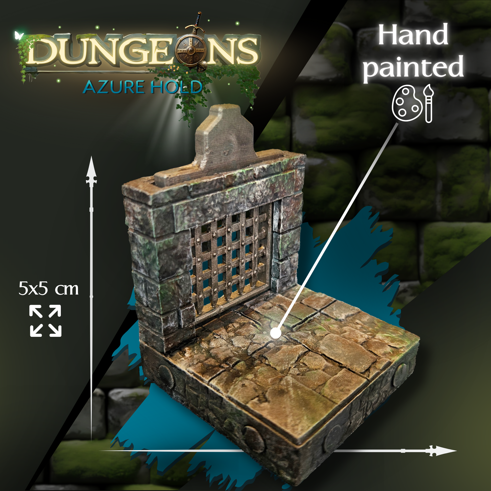 AzureHold - Magnetic Hand-painted Modular Tabletop Terrain by AzureHold ...