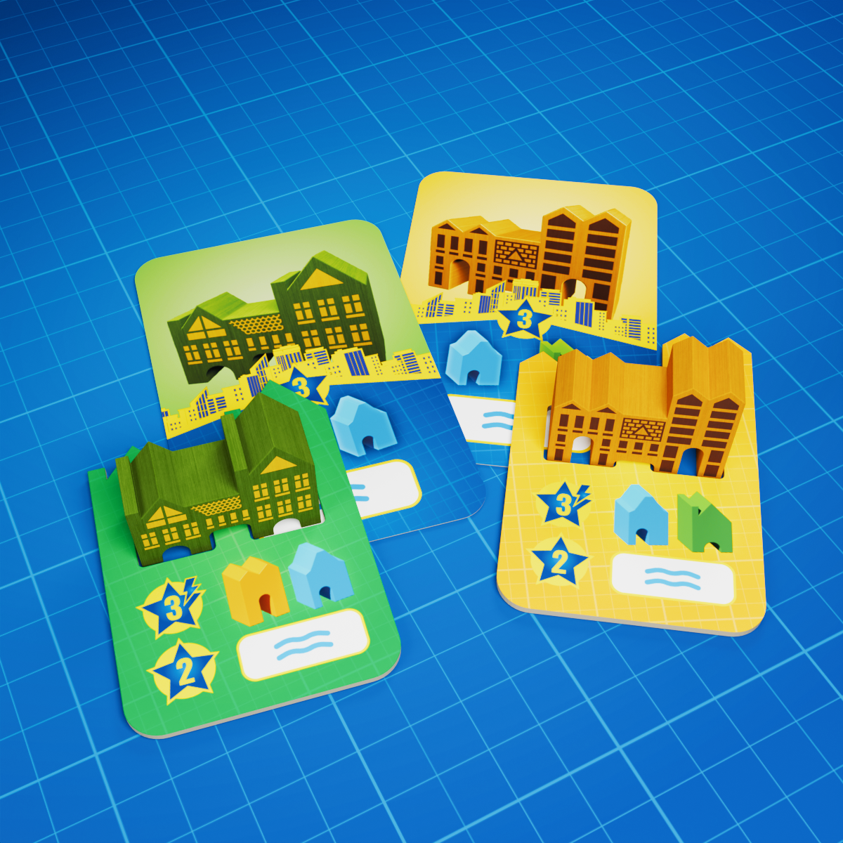 Micro Architects: Big City Vacation by Thistroy Games - Who needs cards ...
