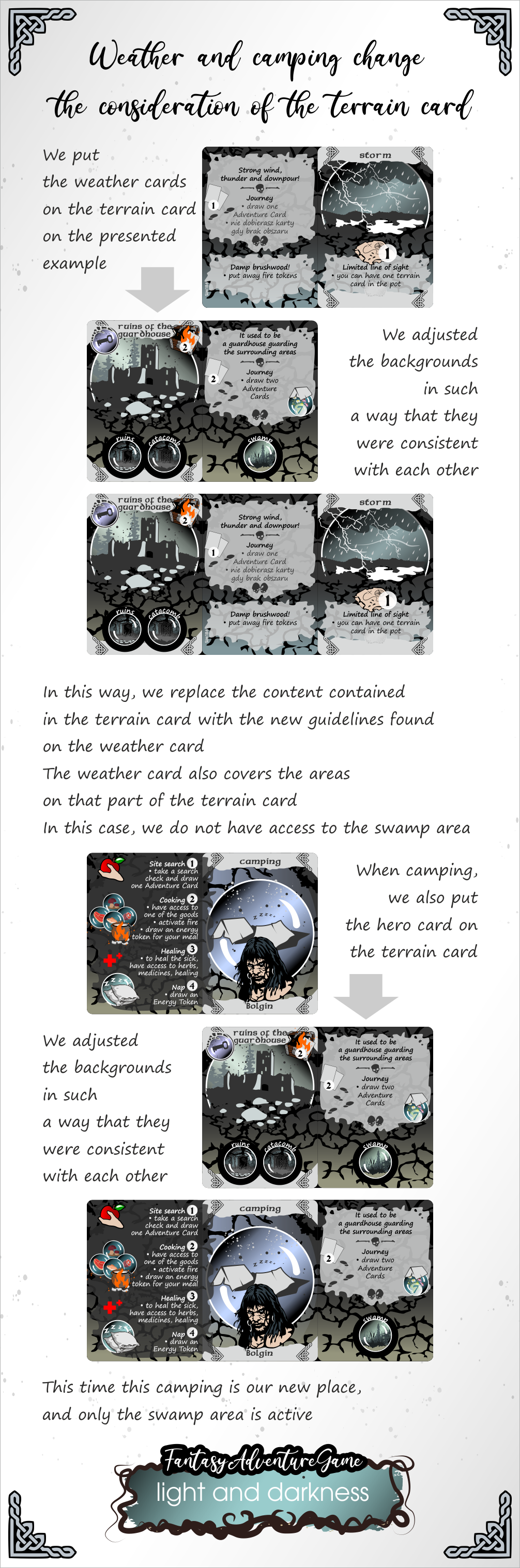 Fantasy Adventure Game LIGHT AND DARKNESS by kopergames - Gamefound