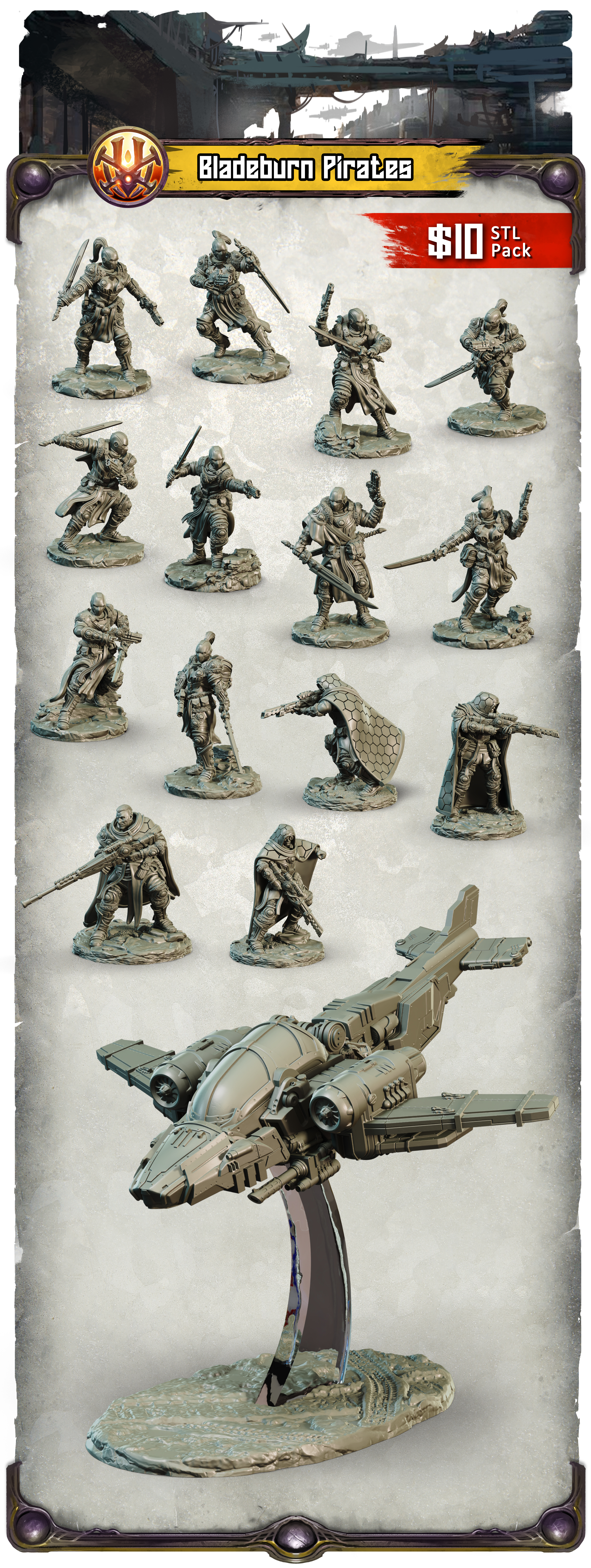 Revenant's Run: OPR-Compatible Sci-Fi Miniatures by I Demo Games ...