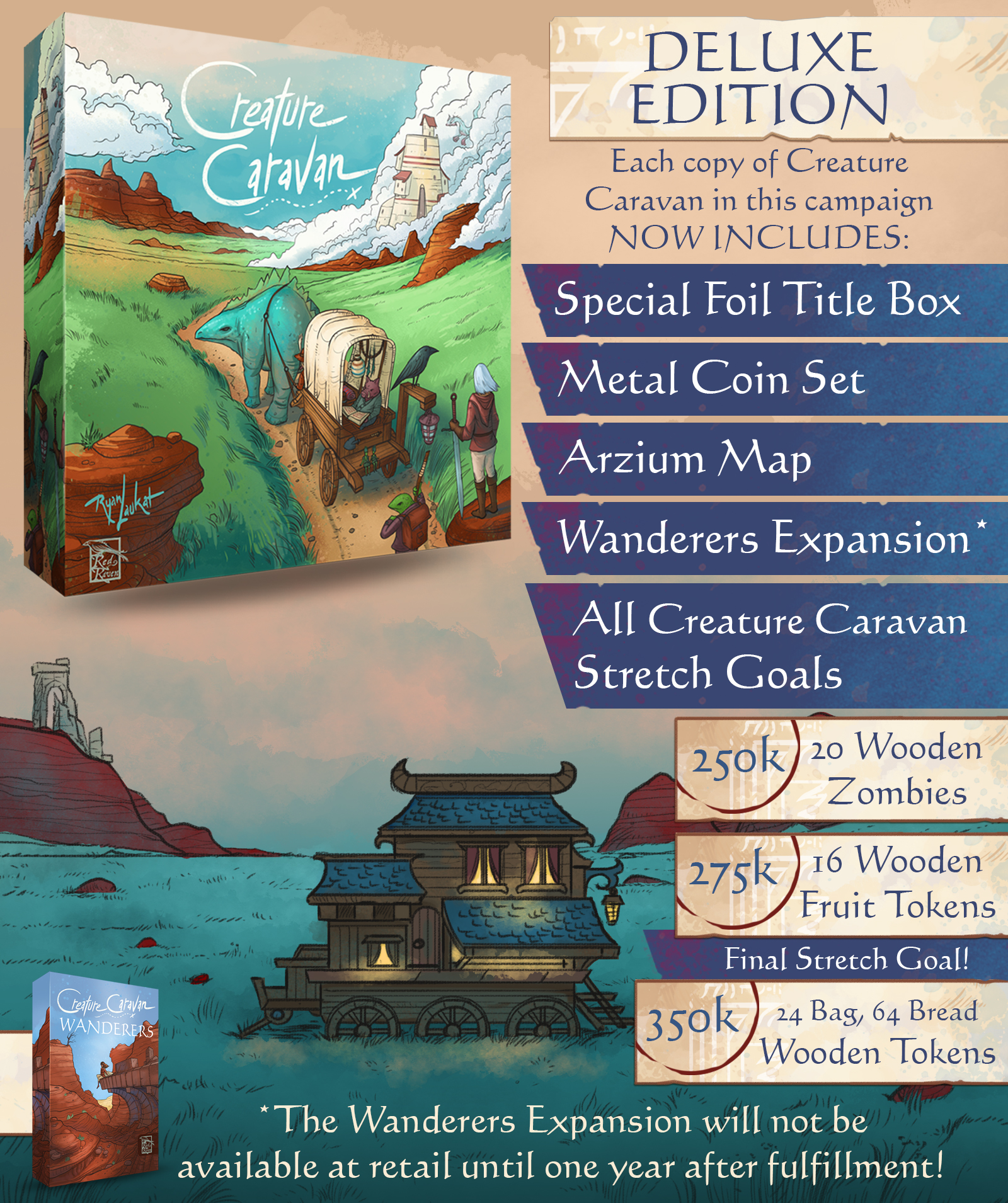 Creature Caravan by Red Raven Games - Campaign End! - Gamefound