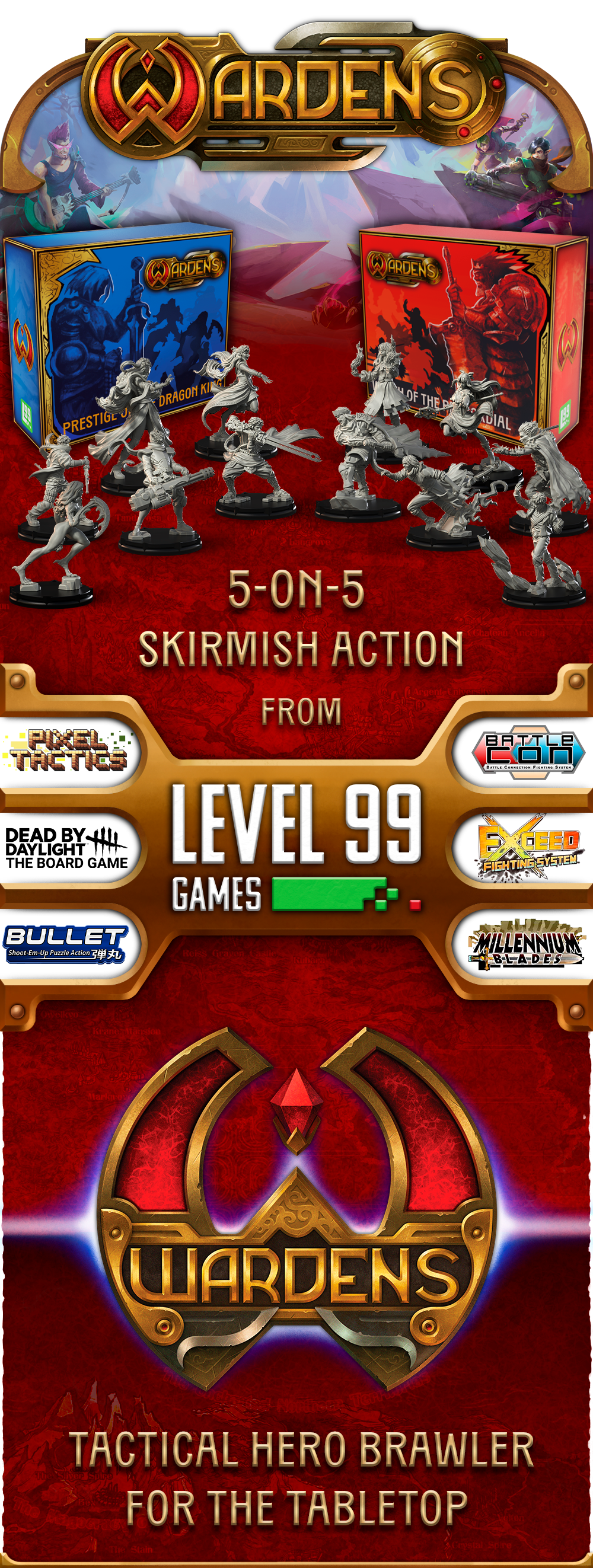 Wardens - 5v5 Team-Fighting Tactics by Level 99 Games - Gamefound