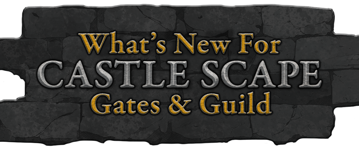 CastleScape - 2nd Edition, Gates and Guilds Expansion, and Deluxe ...