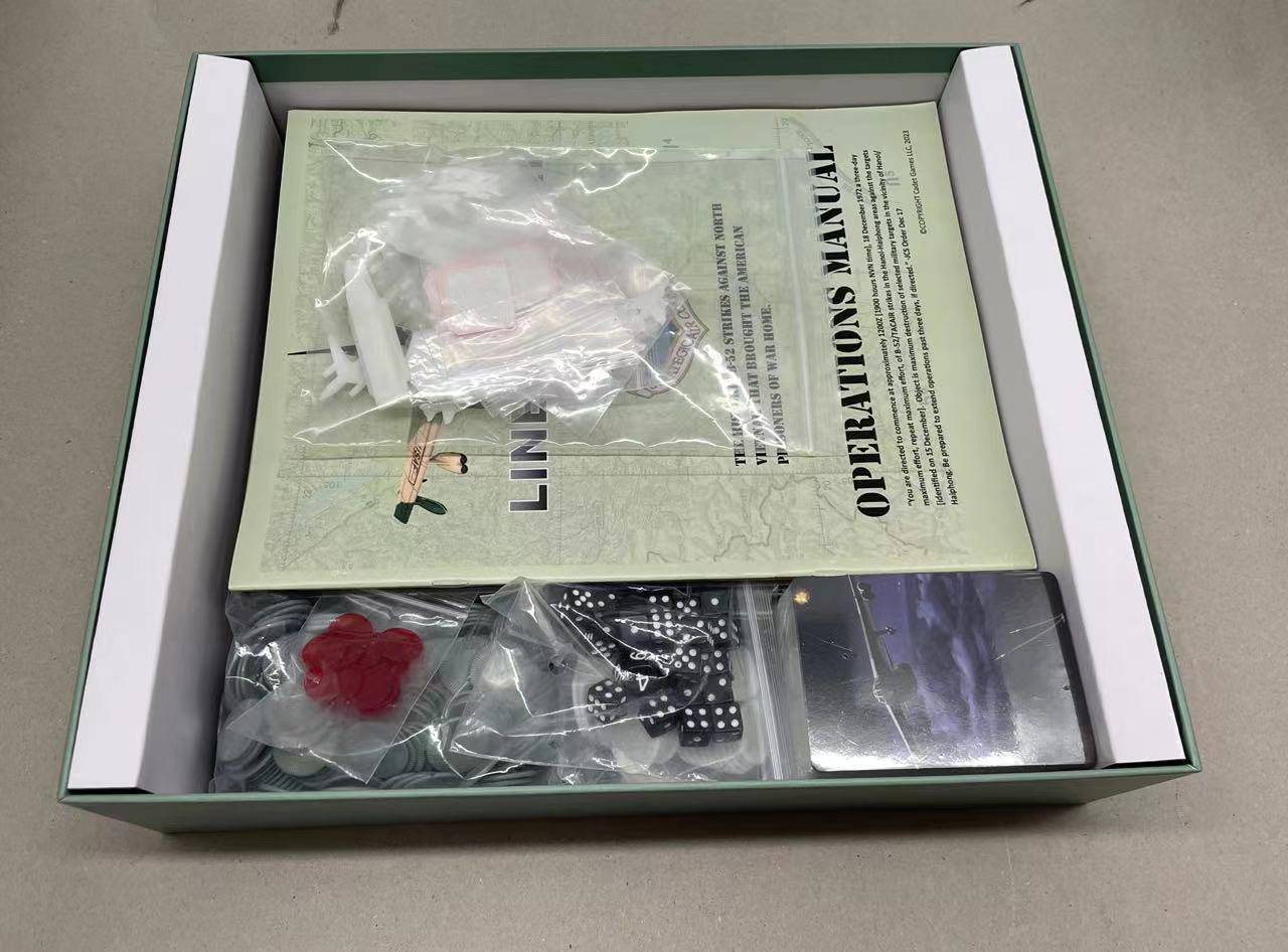 Linebacker II by Kevin Talley / Cadet Games - Production sample ...