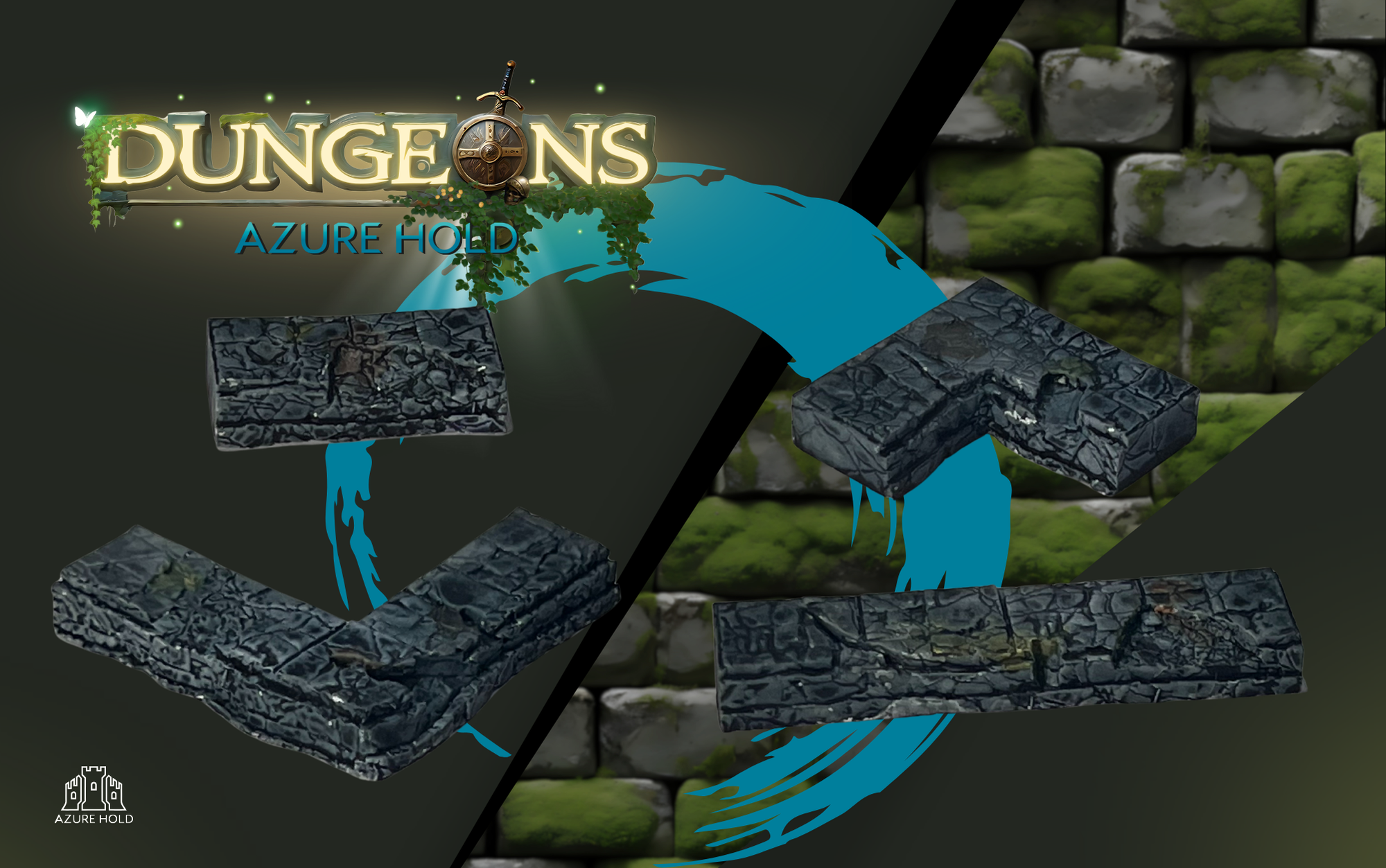 AzureHold - Magnetic Hand-painted Modular Tabletop Terrain by AzureHold ...