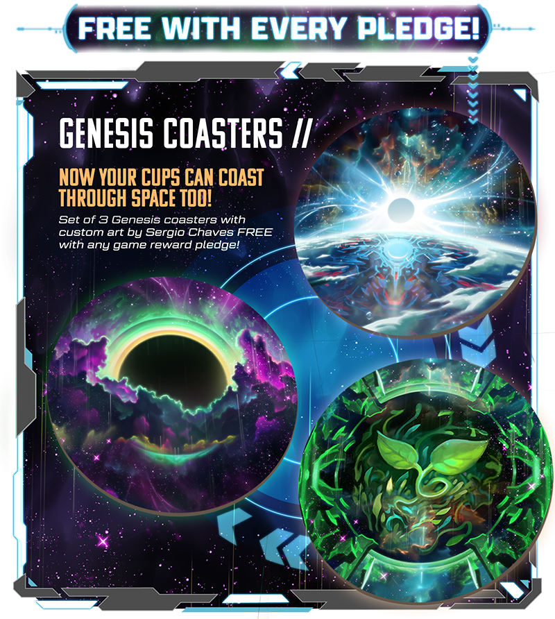 Andromeda's Edge: Genesis by Cardboard Alchemy - Gamefound