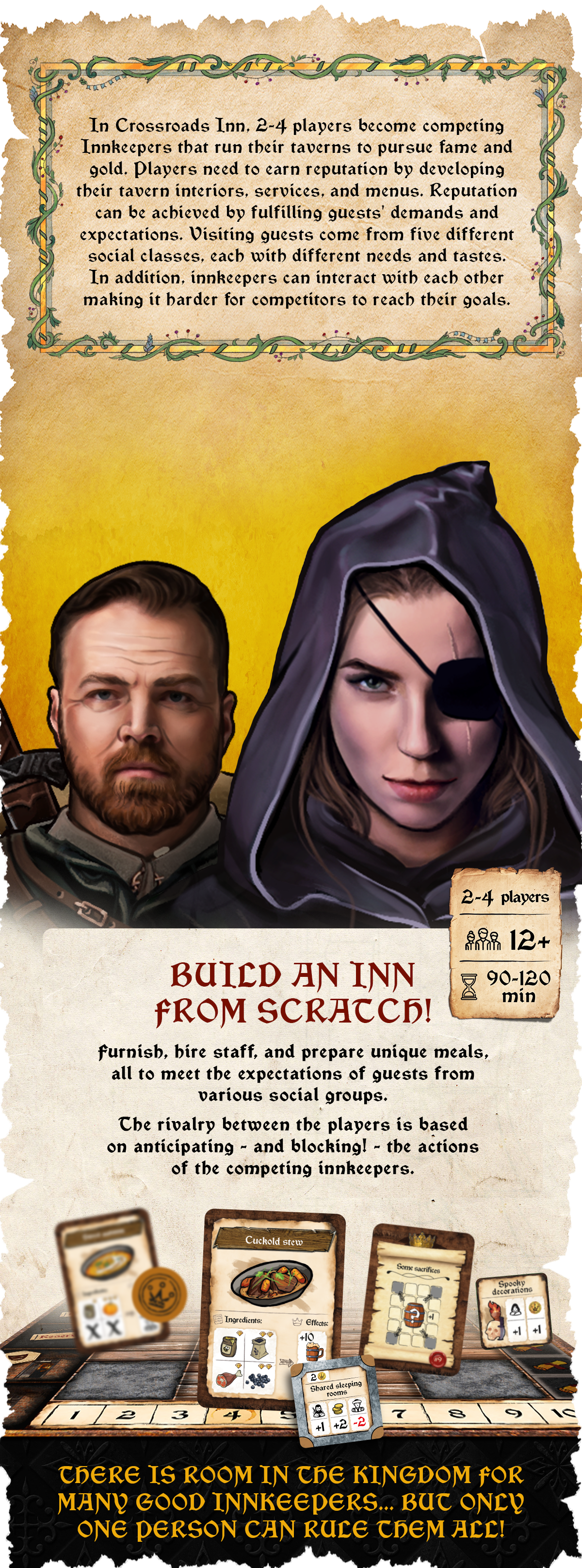 Crossroads Inn: The Board Game by Klabater S.A. - Gamefound