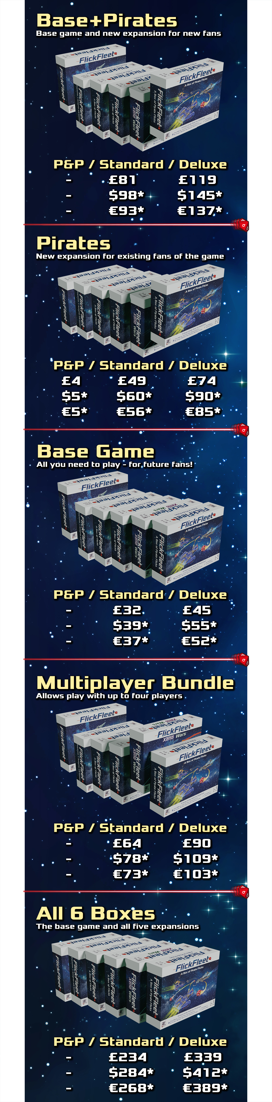 FlickFleet: A Box of Pirate Flicks by Eurydice Games Ltd - Gamefound