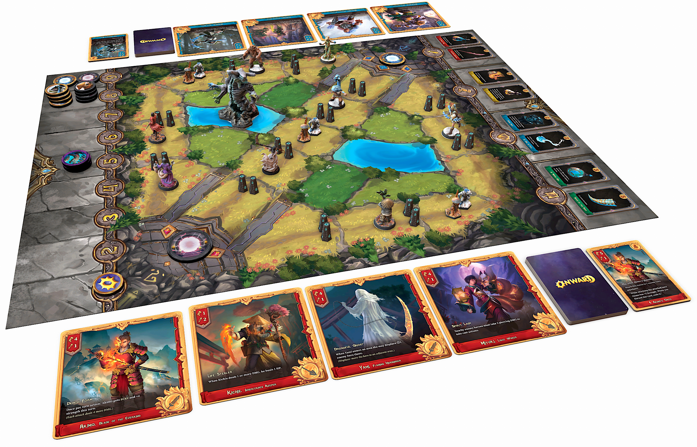 Onward: the MOBA Board Game by Skytear Games - Onward rulebook and ...