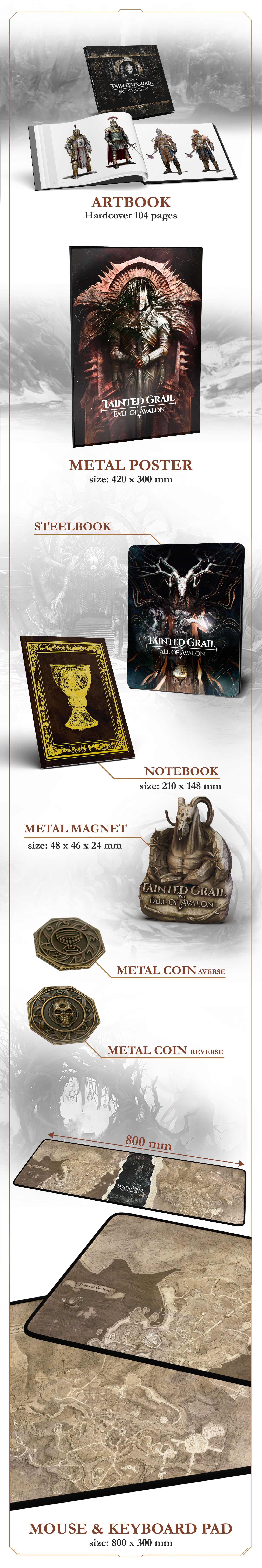 Tainted Grail: The Fall of Avalon - Digital Game Collector's Edition by ...