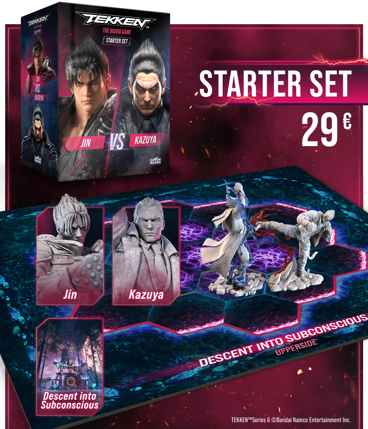 TEKKEN - The Board Game by Go On Board - Only 1 Day Left to Back TEKKEN ...