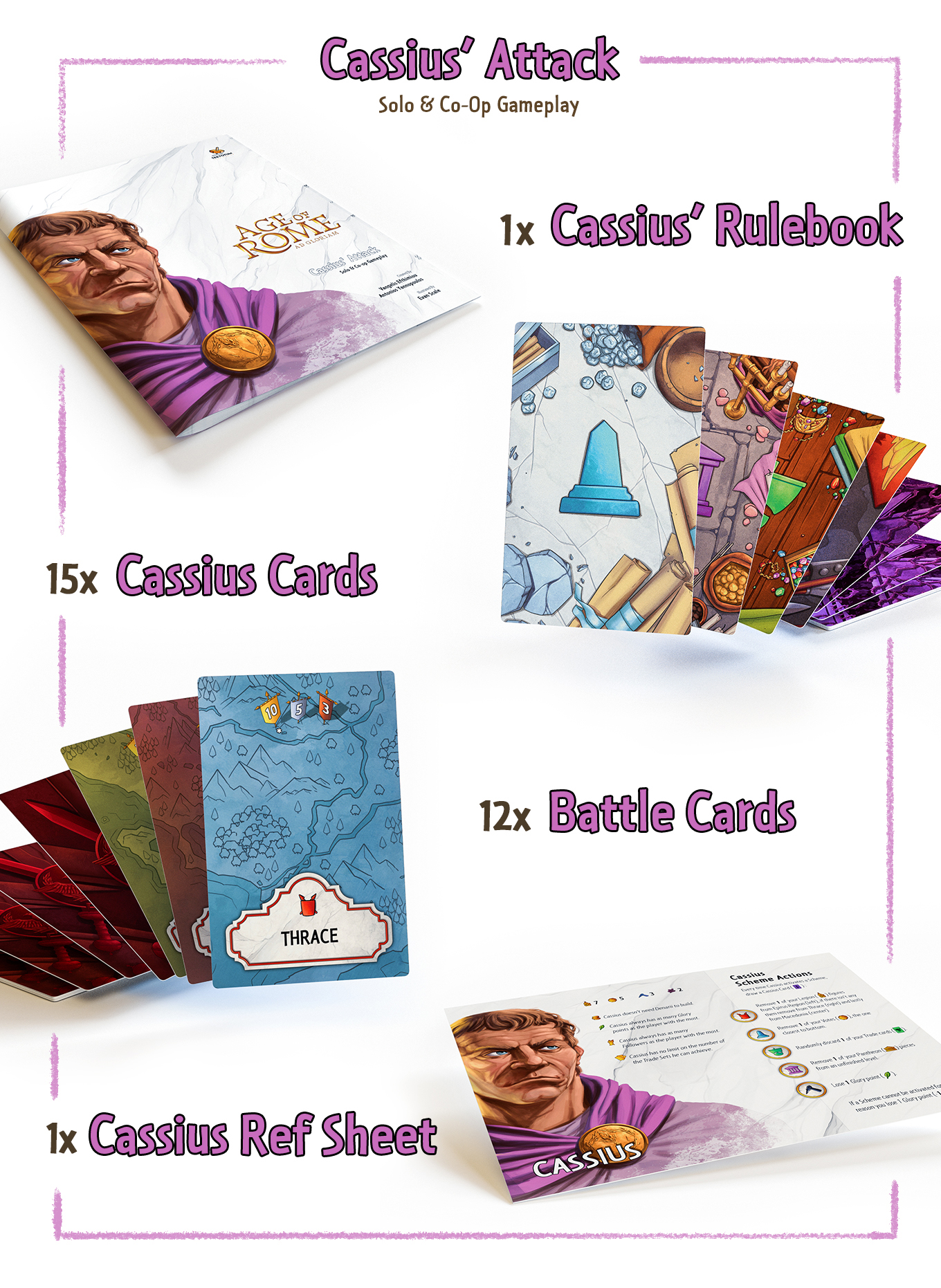 Age of Rome by Teetotum Game Studios - Senator - Gamefound