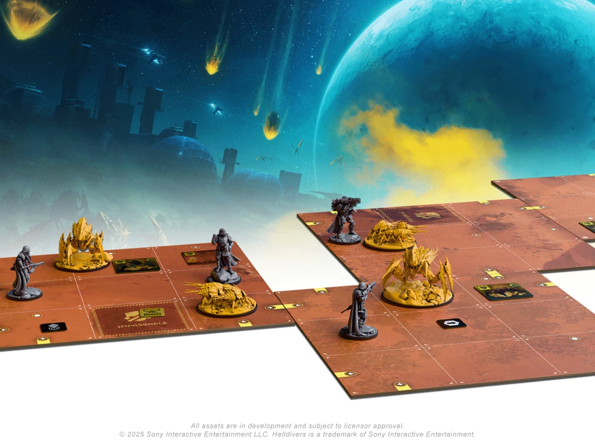 HELLDIVERS 2: The Board Game by Steamforged Games - Over $1 Million Pledged! - Gamefound