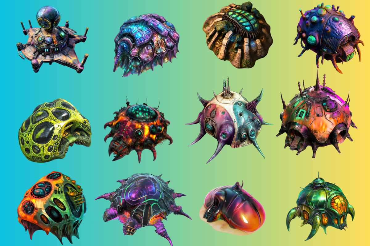 1600 Sci-Fi Textures, 550 Isometric Assets for Map Making and 1870 Sci ...