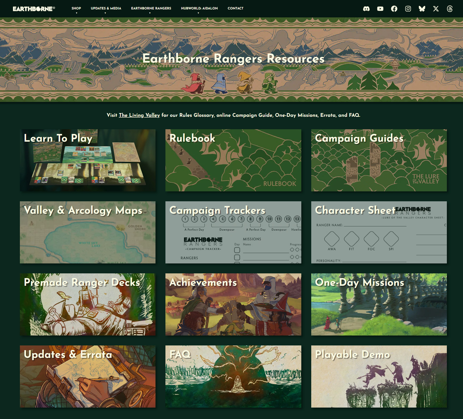 Earthborne Rangers Second Printing (plus expansions) by Earthborne ...