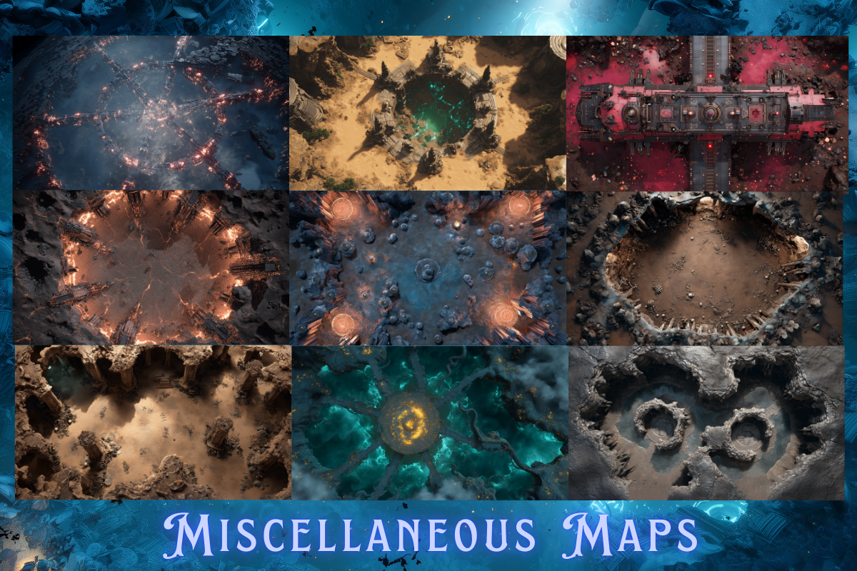 1100+ Sci-fi Battlemaps for TTRPG and VTT by Agnesagraphic - Gamefound