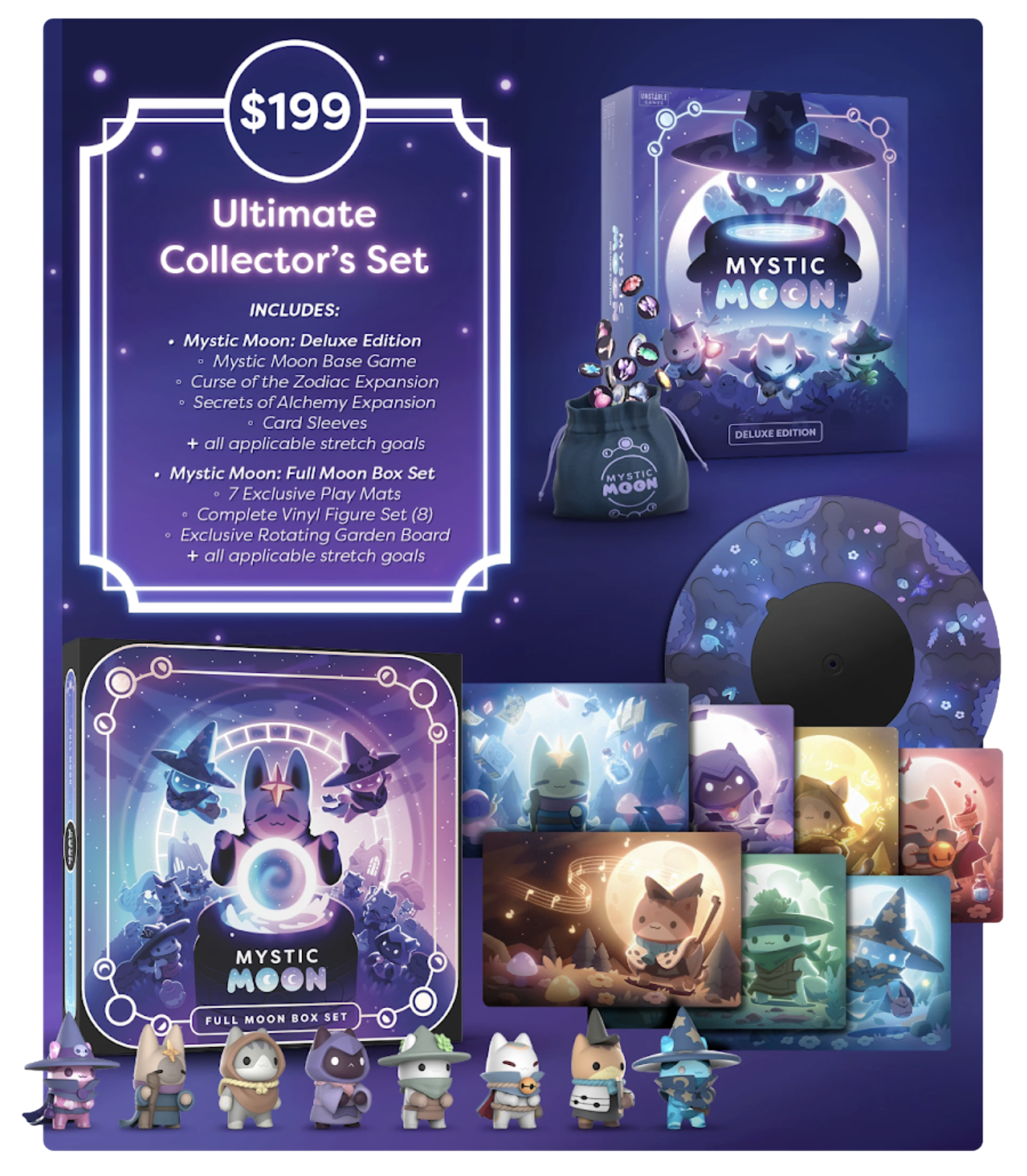 Mystic Moon by Unstable Games - First look at the Mystic Moon Pledge ...