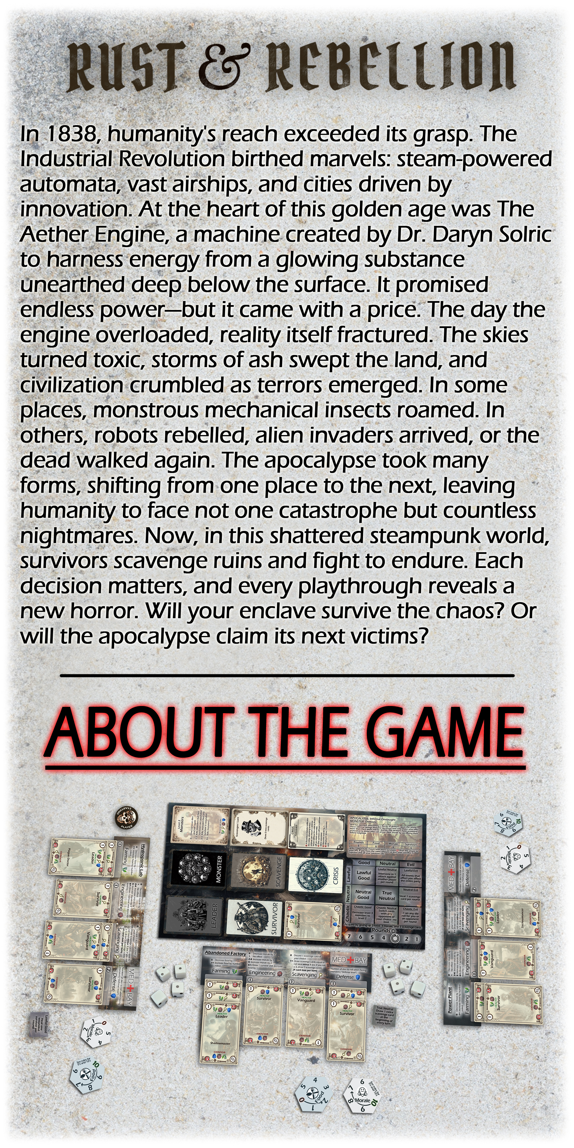 Rust & Rebellion by Aether & Alloy Games - Gamefound