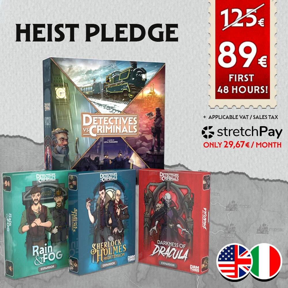 Detectives Vs Criminals by Dam Things - A Look at the Pledge Rewards ...