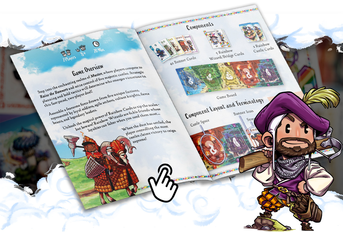 Muster: Raise the Banners by Play Monkey Games - Gamefound