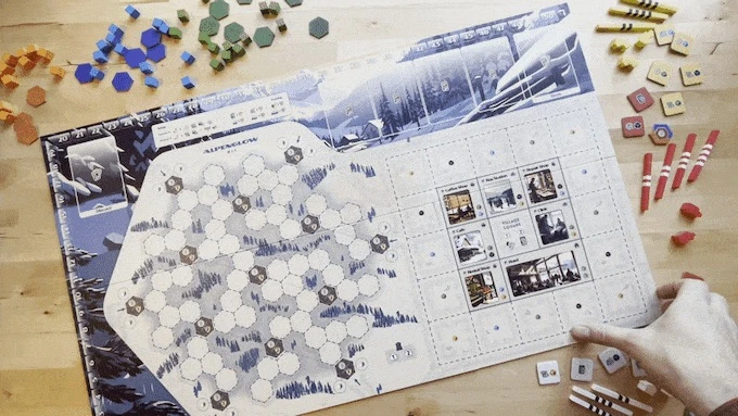 Alpenglow: The Ski Resort Board Game by Waterworks Games - Gamefound