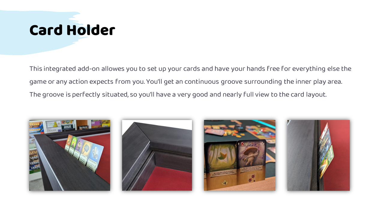 PlayMaxim: MAXIM Premium Board Game Table by Kapplex The Choice Of Boardgamers - Gamefound